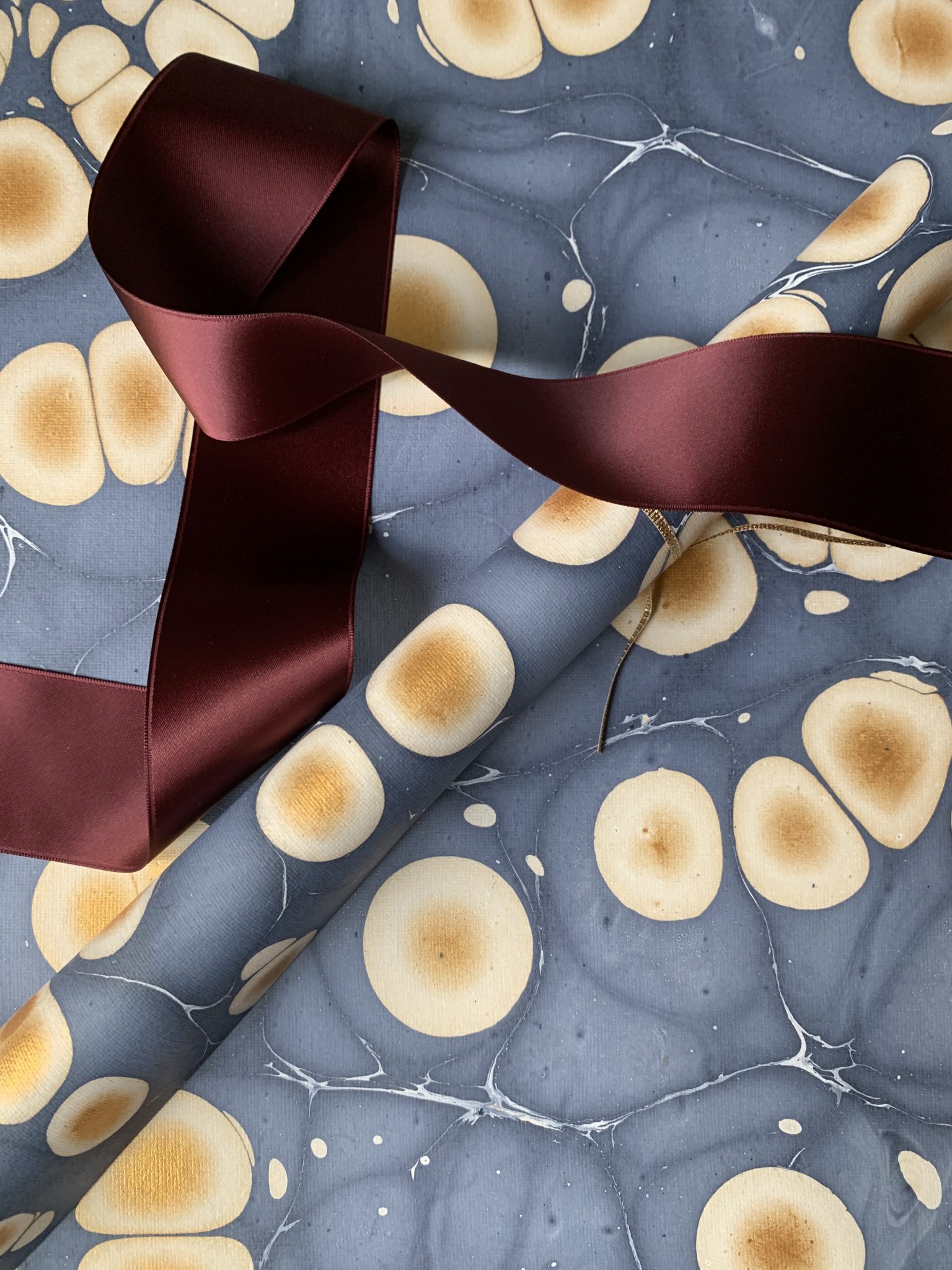 Claret Ribbon - Lucy Crosthwaite Studio